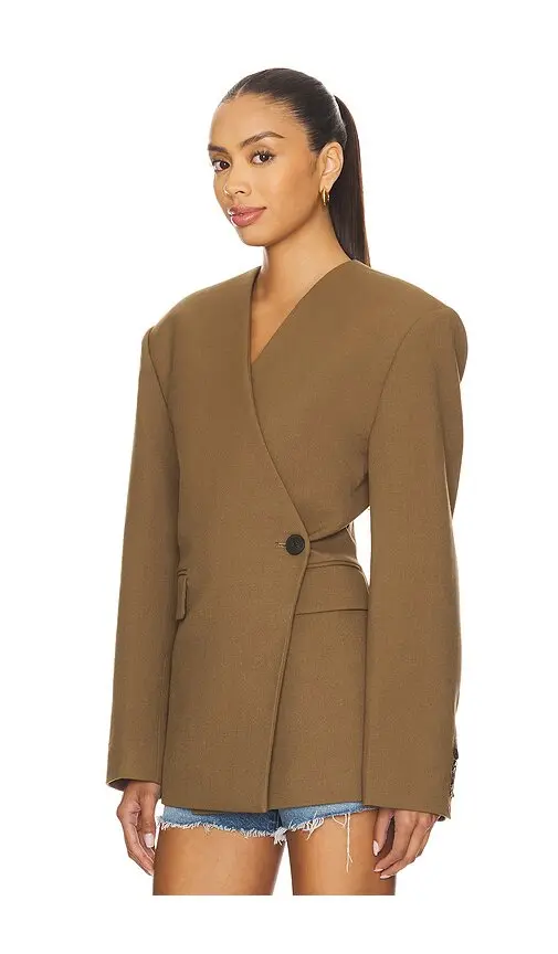 EAVES Naama Blazer - Olive