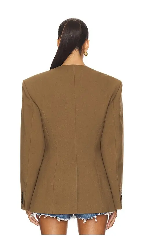 EAVES Naama Blazer - Olive