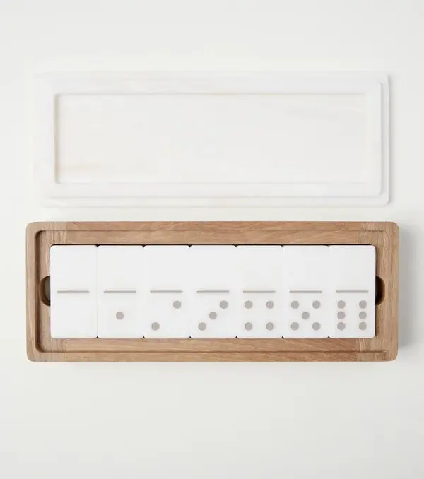 Brunello Cucinelli Walnut Domino Game