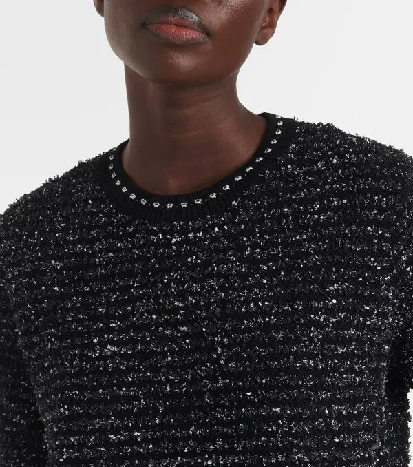 Thom Browne Cotton-blend Tweed Mini Dress