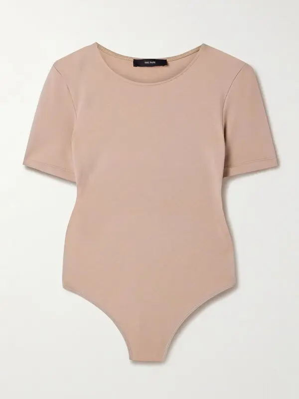 THE PARK Penny Stretch-tencel™ Lyocell Jersey Thong Bodysuit