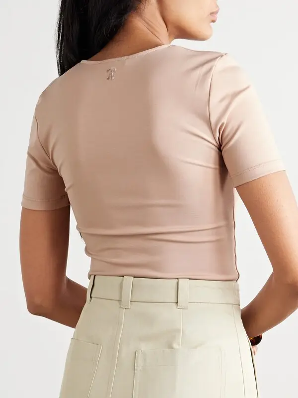 THE PARK Penny Stretch-tencel™ Lyocell Jersey Thong Bodysuit