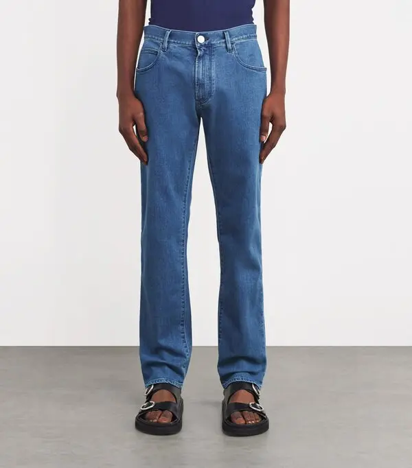 Giorgio Armani Slim Fit Stretch Cotton Jeans