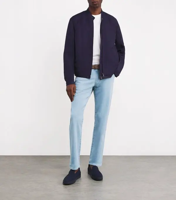 Giorgio Armani Slim Fit Cotton Jeans