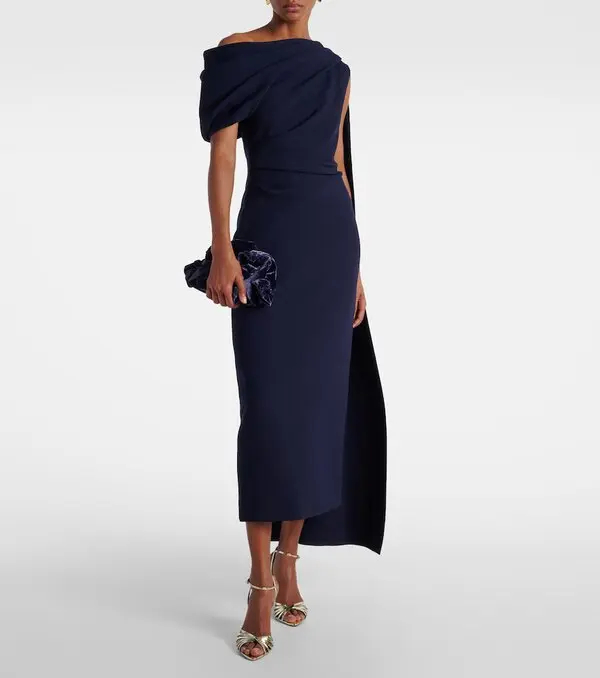 ROKSANDA Maite Draped Crepe Gown