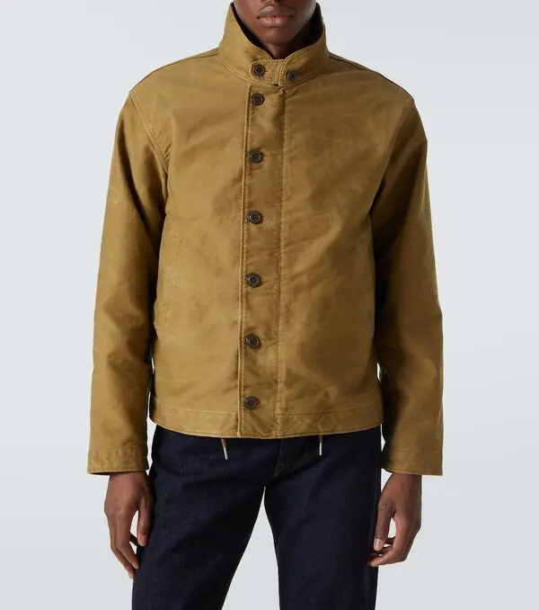 Ralph Lauren Corduroy-trimmed Cotton Jacket - Brown