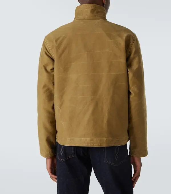 Ralph Lauren Corduroy-trimmed Cotton Jacket - Brown