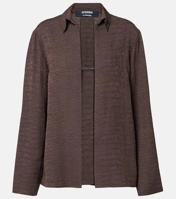 Jacquemus Notte Top - Brown