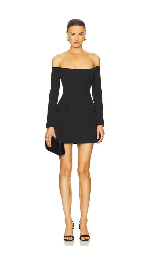 Bardot X Revolve Iria Button Up Mini Dress