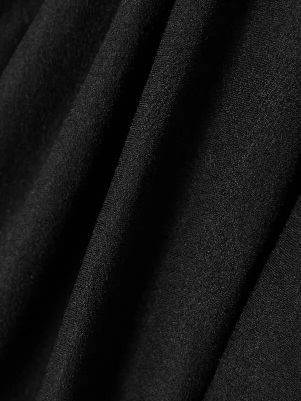 Magda Butrym Hooded Draped Stretch-silk Gown