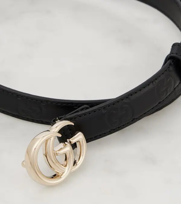 Gucci Gg Marmont Leather Belt