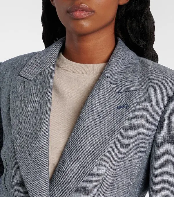 Brunello Cucinelli Hemp And Linen Blazer