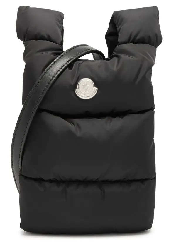 Moncler Legere Small Quilted Shell Cross-body Bag - Black