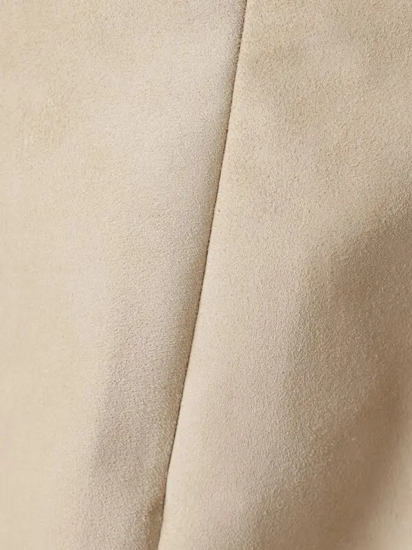 Ralph Lauren Carreen Suede Mini Skirt