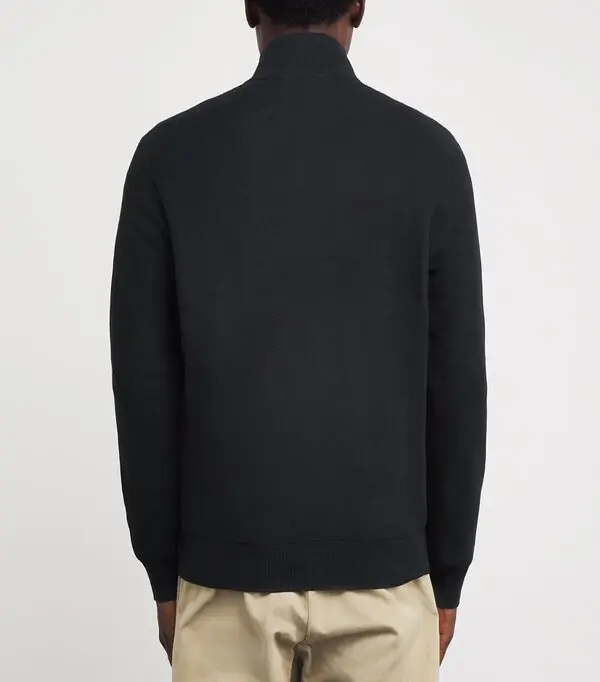 Polo Ralph Lauren Cotton Quarter-zip Sweatshirt - Black