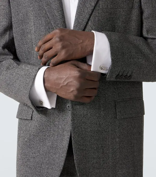 Gucci Gg Sterling Cufflinks