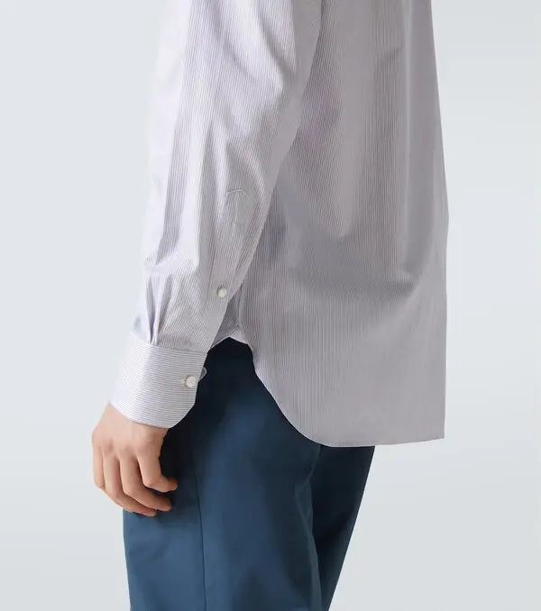 Zegna Striped Cotton Shirt