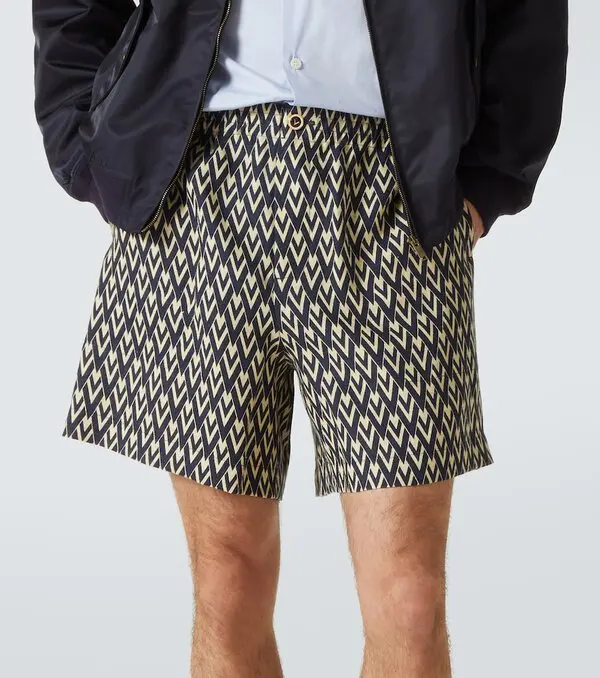 Valentino Garavani Linen Bermuda Shorts