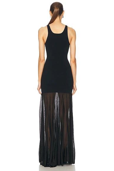 TOTEME Evening Tank Dress - Black
