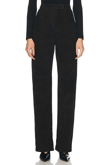 EAVES Blanca Suede Trousers