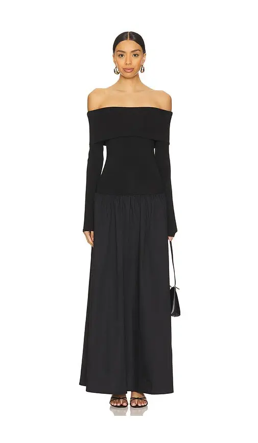ALL THE WAYS Cressida Maxi Dress - Black
