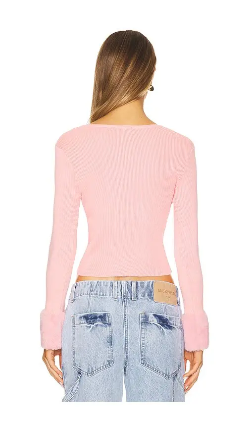 MILKWHITE Button Up Top