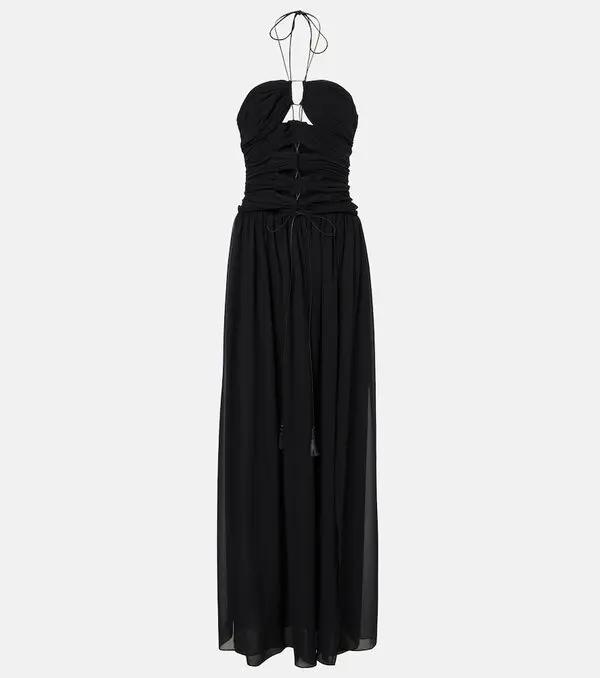 TOM FORD Cutout Silk Gown