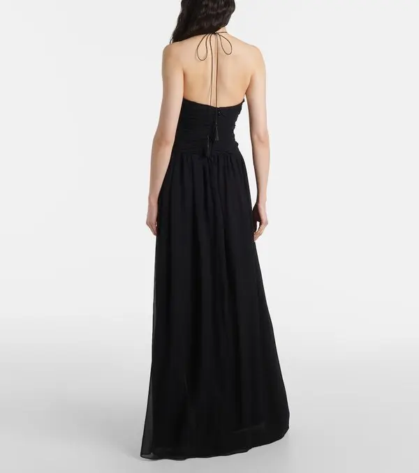 TOM FORD Cutout Silk Gown