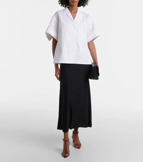 JIL SANDER Cotton Shirt - White
