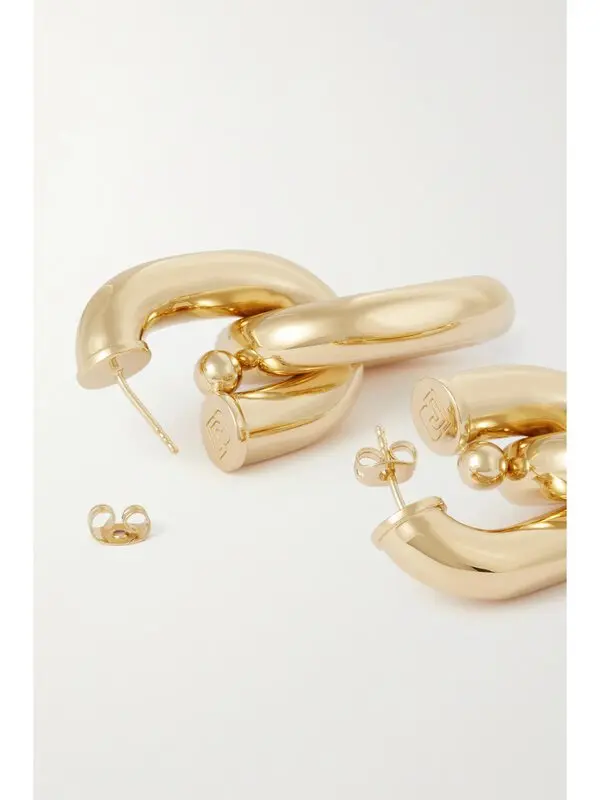 Rabanne Chunky Chain Link Earrings