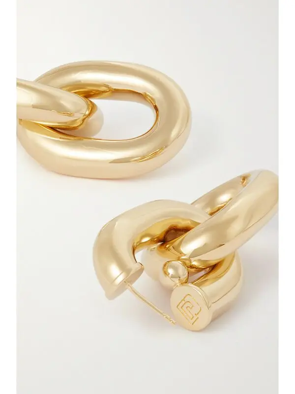 Rabanne Chunky Chain Link Earrings