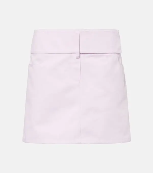 COURREGES Belted Mini Skirt - Pink