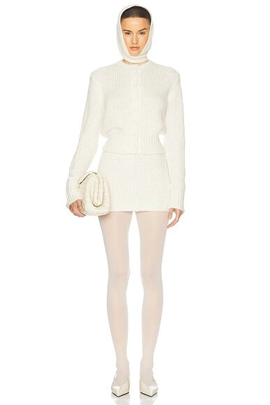HELSA Annabelle Cardigan - Ivory