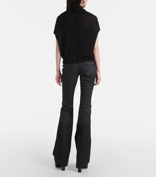 Rick Owens Wool Turtleneck Top