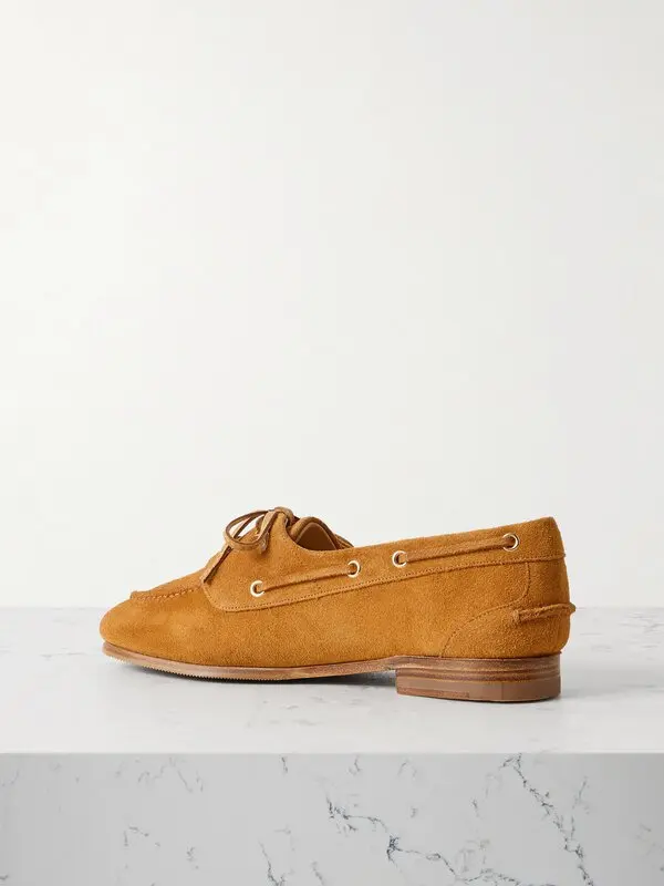 Bally Pathy Suede Loafers - Brown