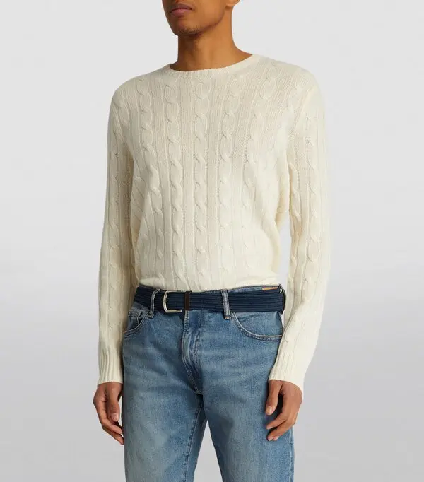 Polo Ralph Lauren Canvas Braided Belt - Blue