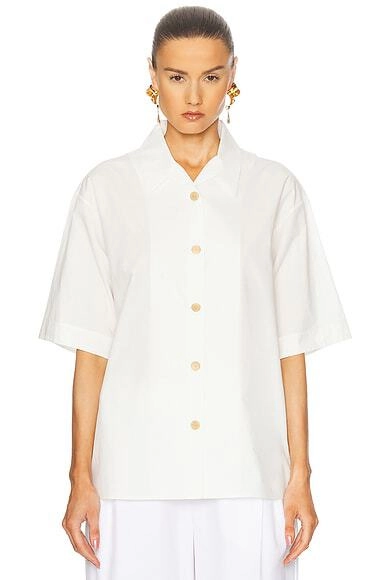 Khaite Owen Poplin Shirt