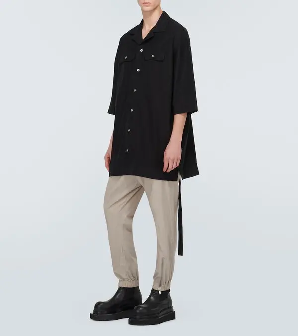 Rick Owens Tommy Oversized Denim Shirt