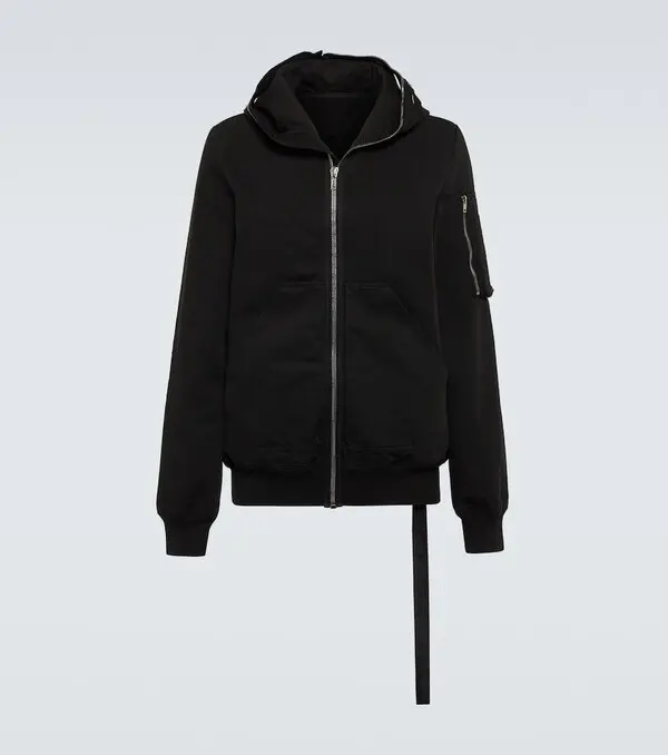 Rick Owens Cotton Bomber Jacket