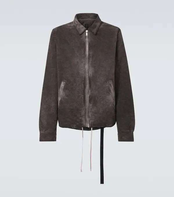 Rick Owens Cotton Blouson Jacket - Grey
