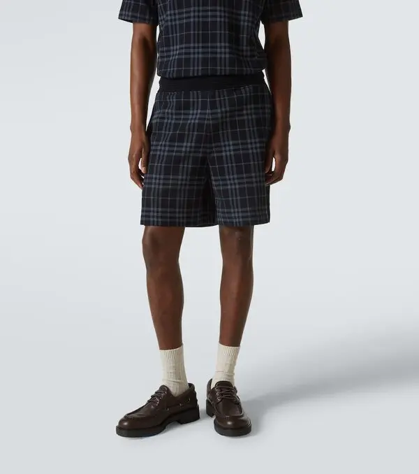 Burberry Checked Shorts