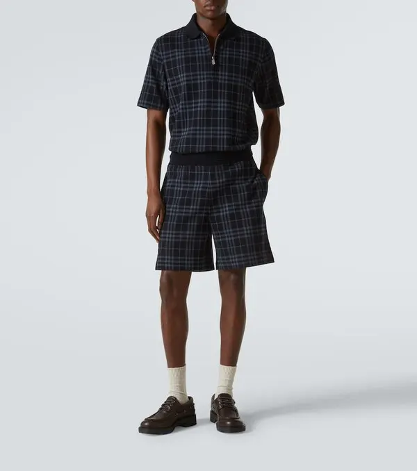 Burberry Checked Shorts
