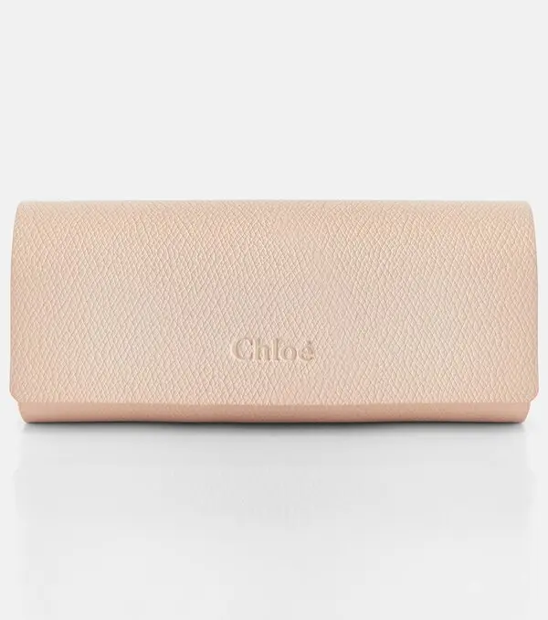 Chloé Oversized Round Frame Sunglasses - Purple