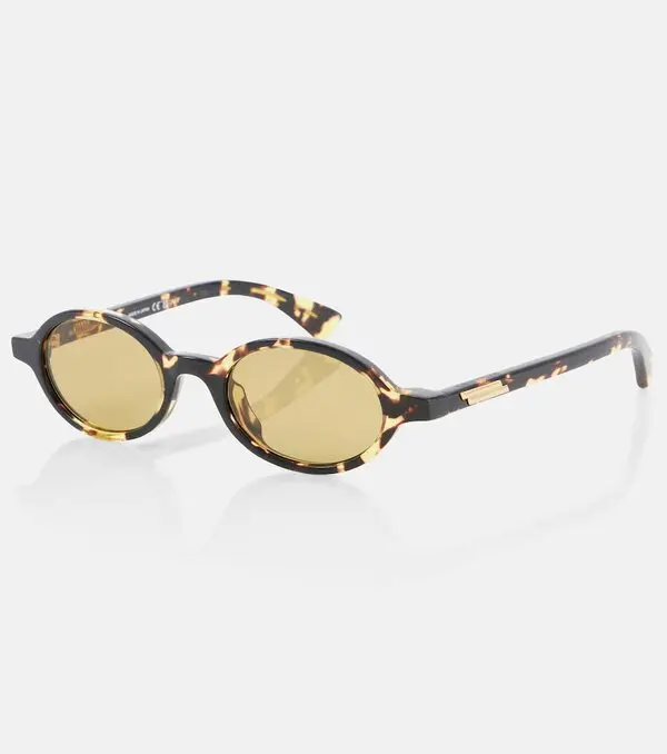 Bottega Veneta Oval Sunglasses