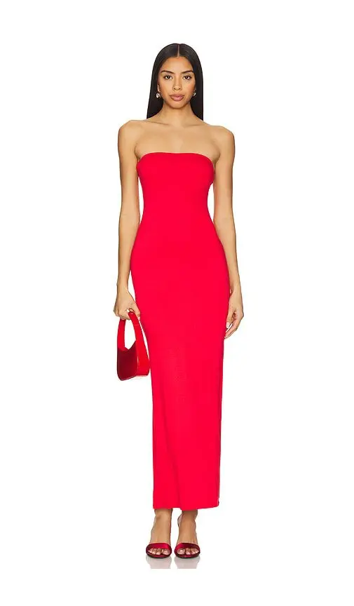 AFRM Strapless Maxi Dress