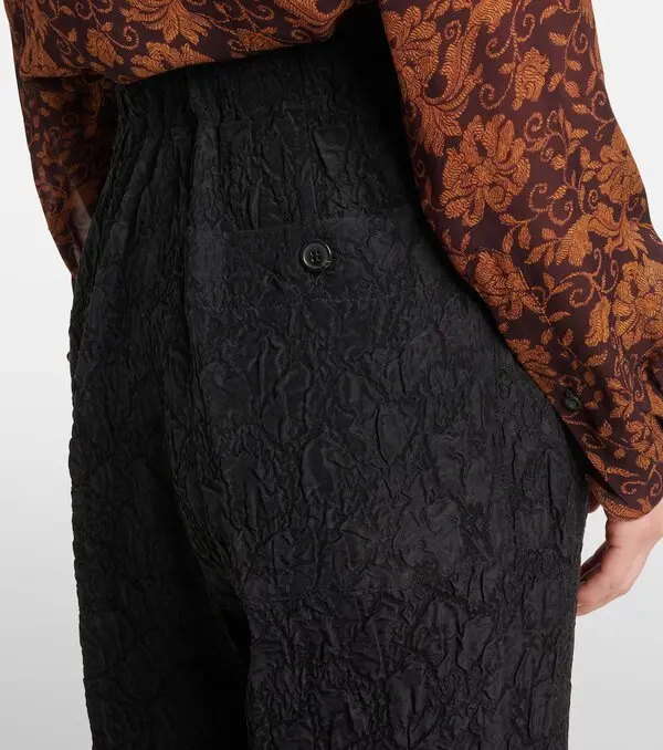 Dries Van Noten High-rise Wide-leg Trousers