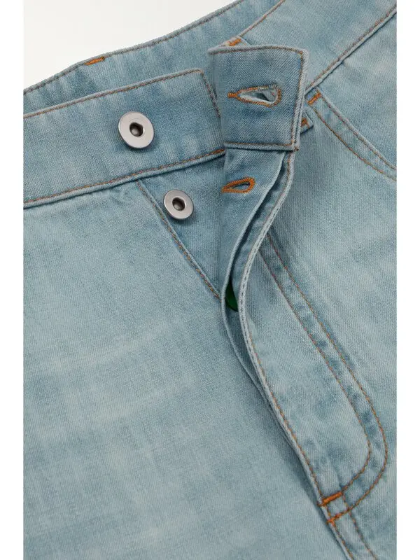 Bottega Veneta High-rise Wide-leg Jeans