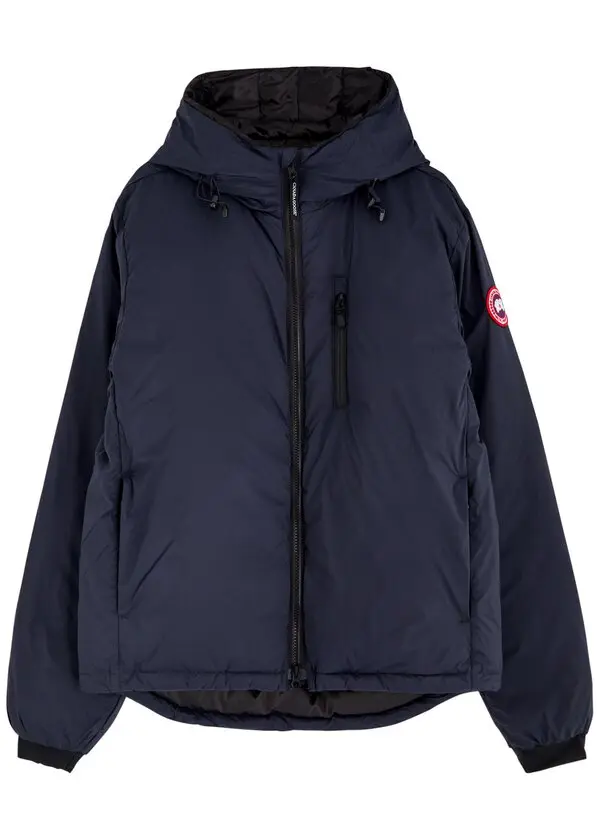 Canada Goose Lodge Hooded Ripstop Down Jacket
