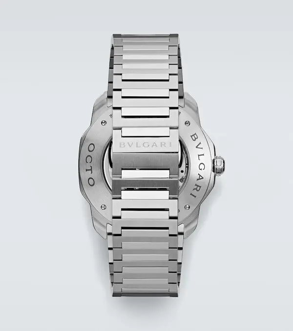 BVLGARI Octo Roma Automatic Stainless Steel Watch - Silver