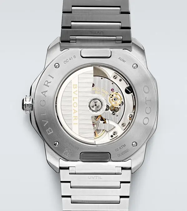 BVLGARI Octo Roma Automatic Stainless Steel Watch - Silver